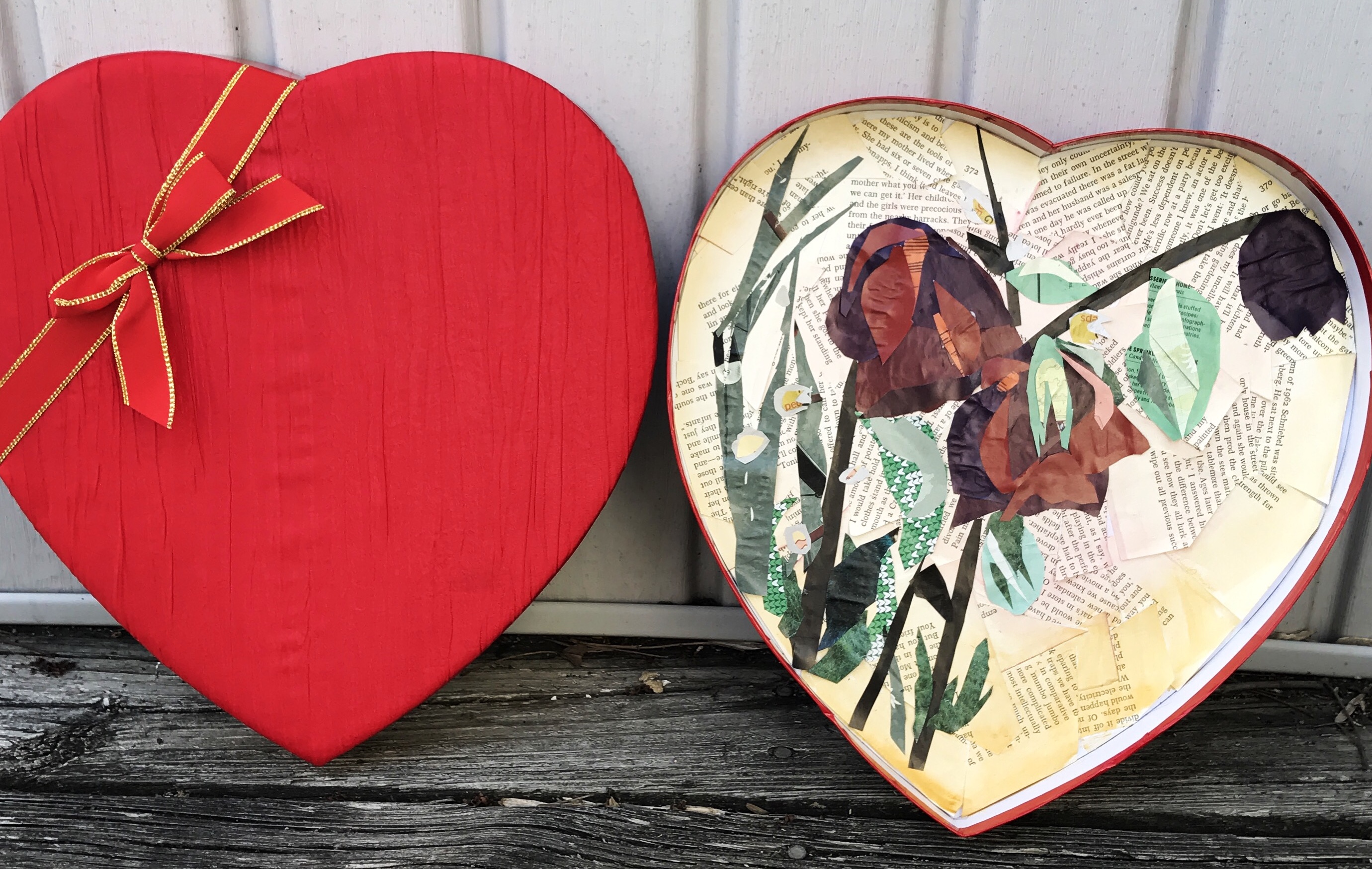 Upcycled: Spring Collage Making Class – Ugly Stepsister: Artwork by ...